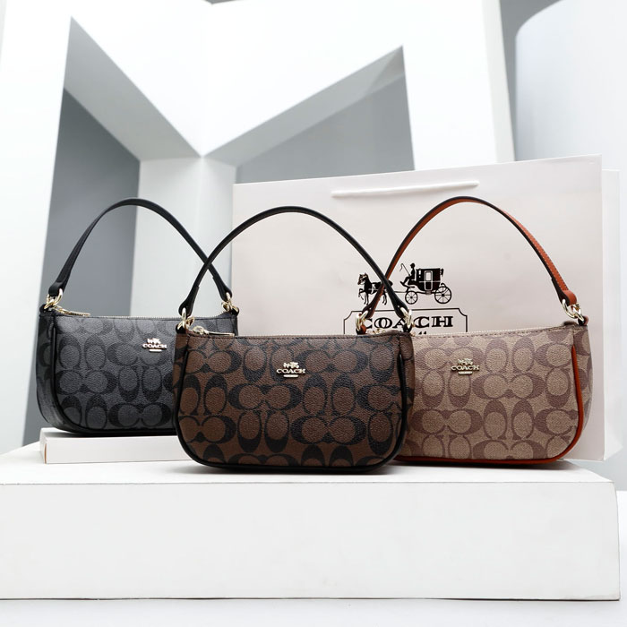 Jual Tas Branded Coach sling bag 20 cm brown Murah Kwalitas Tas Import ...