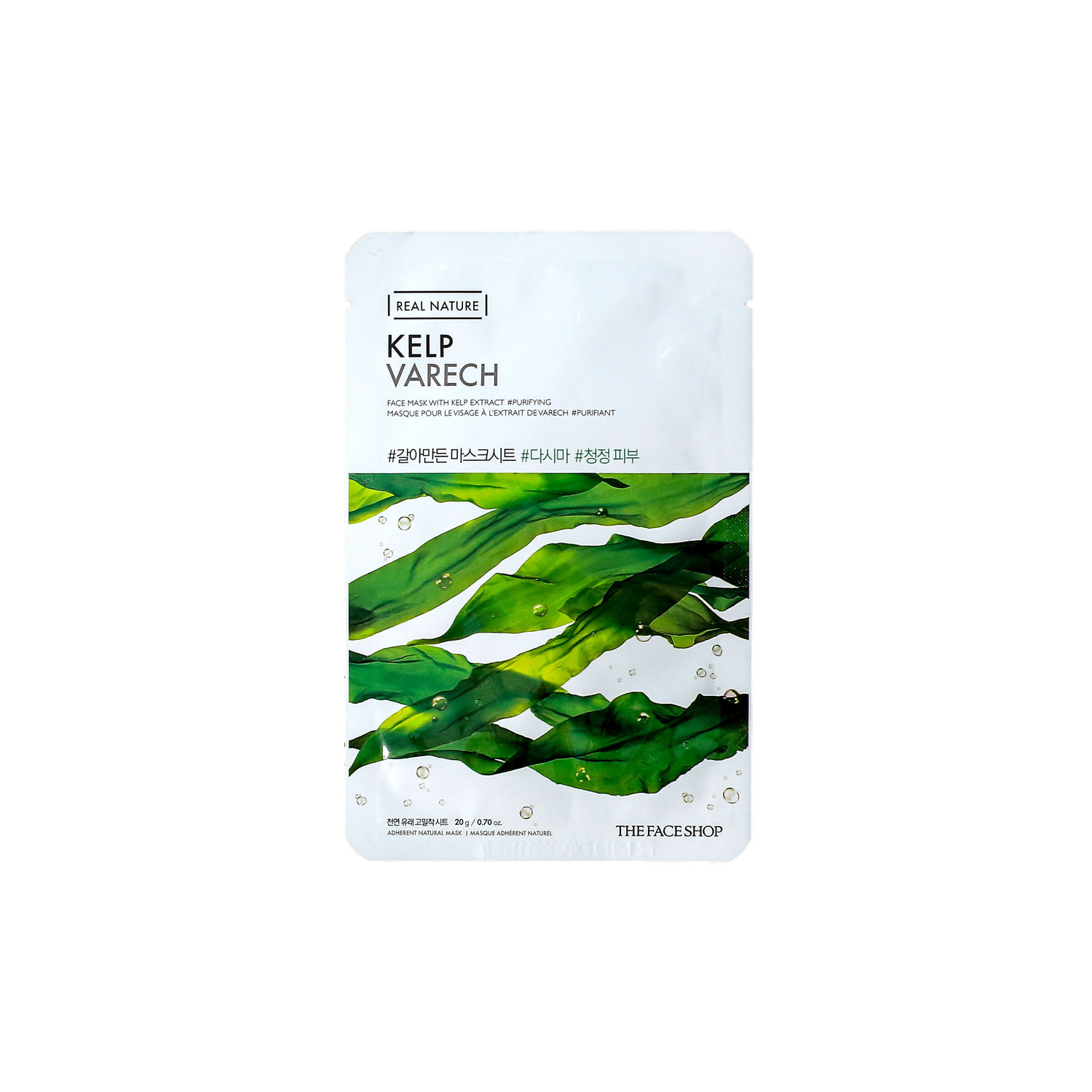 Jual The face shop mask sheet real kelp Murah Kwalitas Tas Import ...