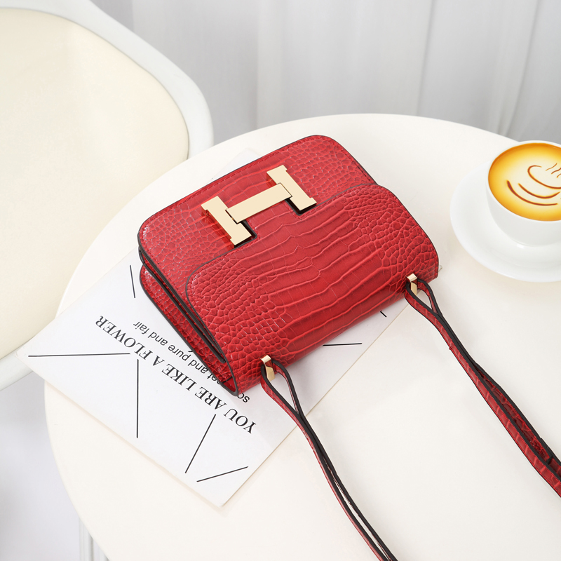 Jual Tas Branded Hm constant croco 18 cm red Murah Kwalitas Tas Import ...